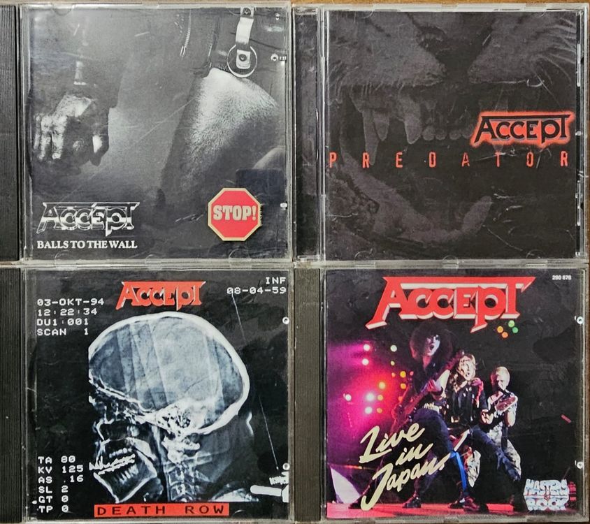 ACCEPT CD's (Gebraucht) in Unterkulm für CHF 32 – mit Lieferung auf ...
