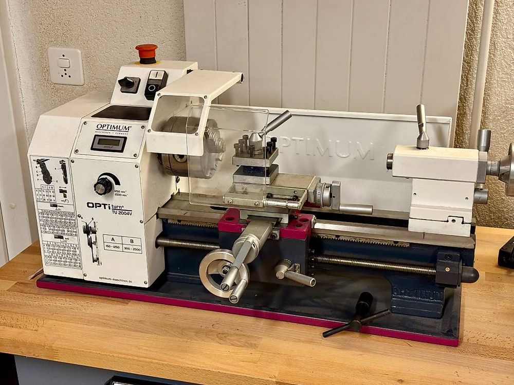 Drehbank Optimum TU2004V neuwertig (Neu (gemäss Beschreibung)) in ...