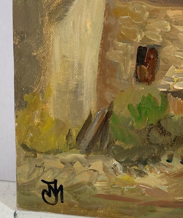 Ivan Meister Toscana mit Dorfansicht Gemälde | Kaufen auf Ricardo Ivan Meister Toscana mit Dorfansicht Gemälde | Kaufen auf Ricardo