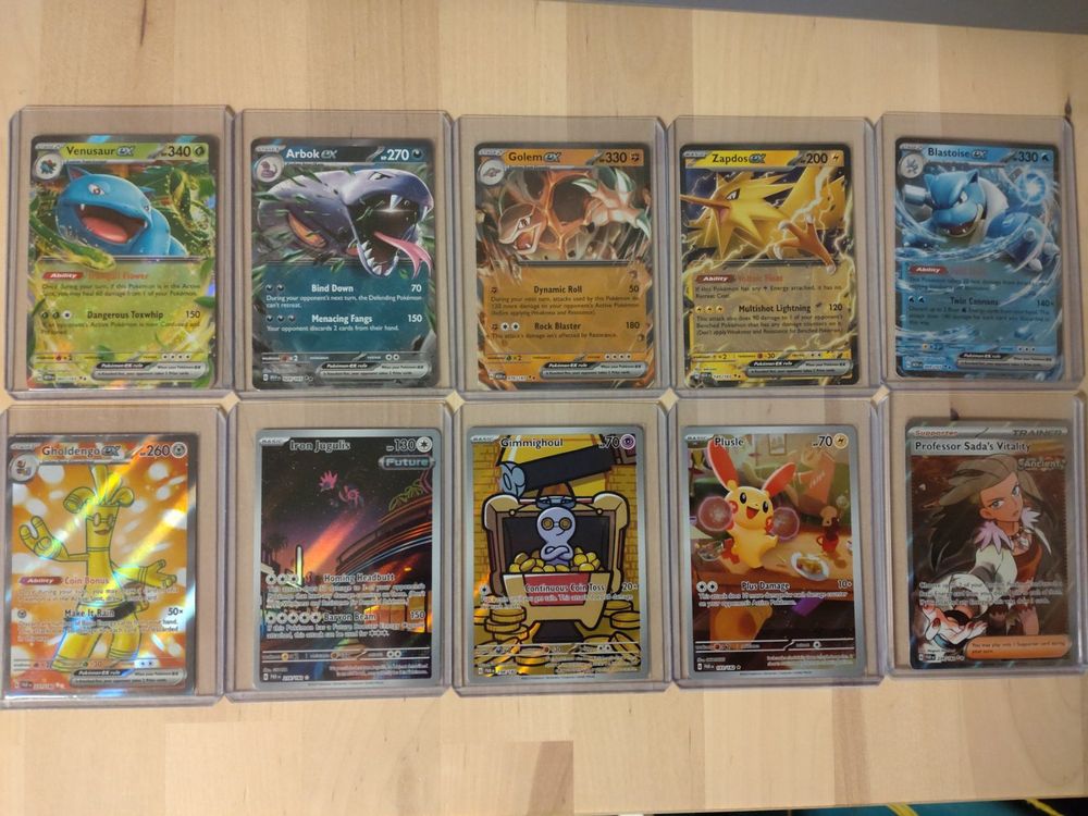 10 Stk. Pokémon Full-Art (Paradox, Mew 151) (Gebraucht) in Baar für CHF ...