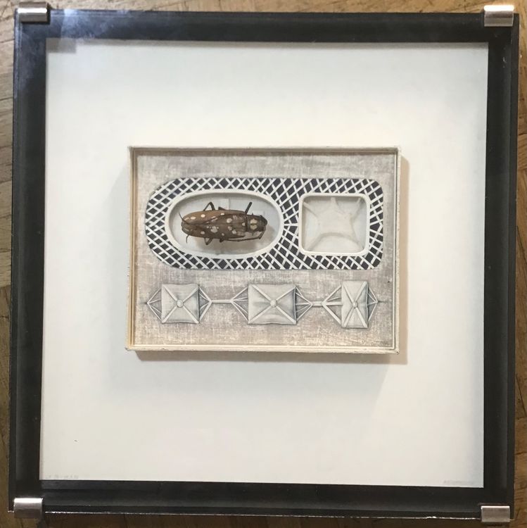 Harold STUDER (1942-2000) Mischtecknik Collage (Gebraucht) in Root für ...