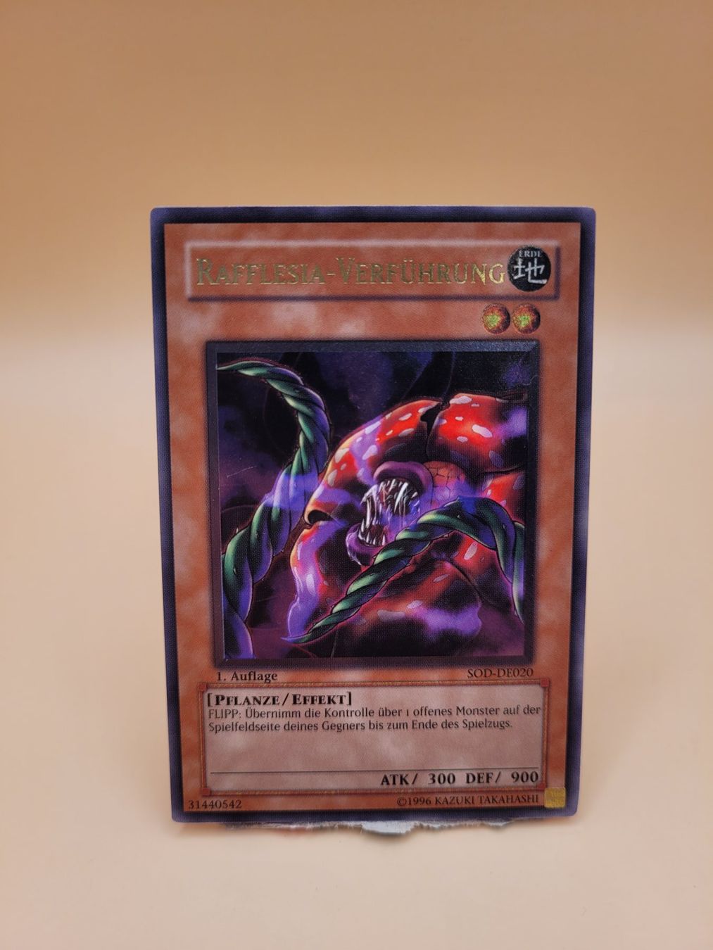 Rafflesia Verführung Yu-Gi-Oh! Karte - Selten, Ultimate Rare (Gebraucht ...