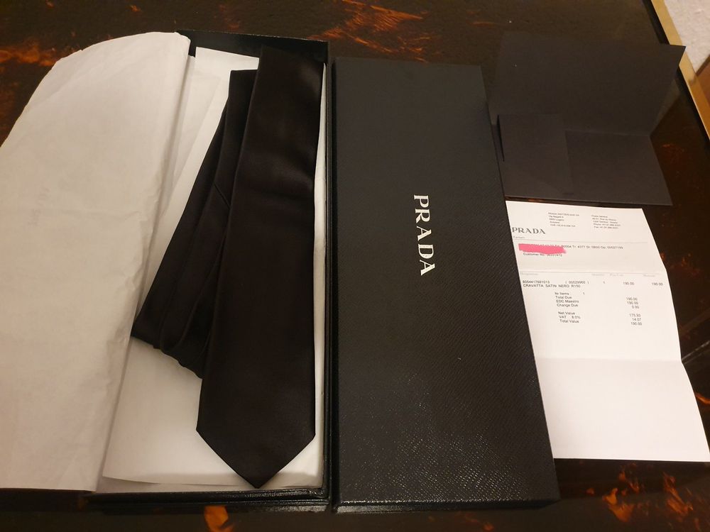PRADA cravatte noir (Neuf (Voir description)) à Le Grand-Saconnex pour ...
