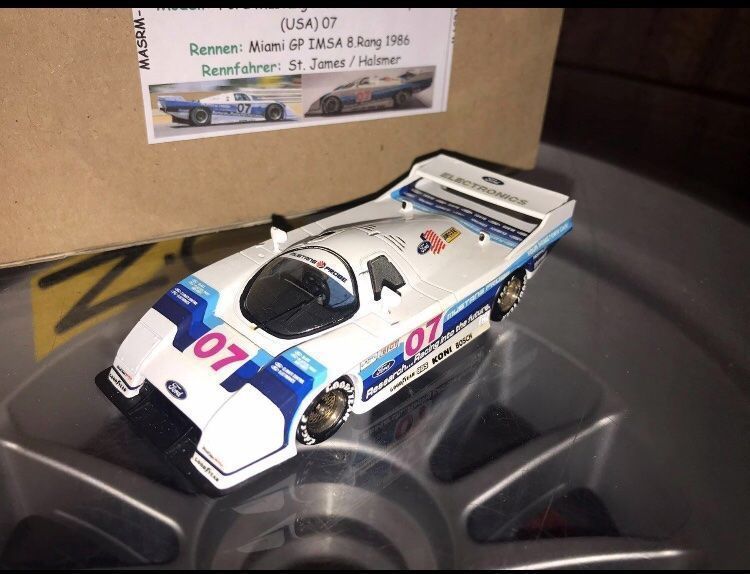 Ford Mustang Probe TEAM ZAKSPEED 1/43 | Kaufen auf Ricardo