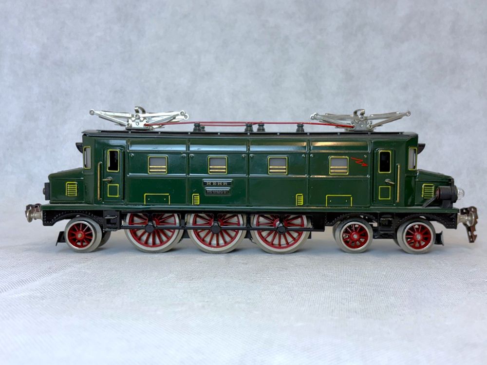 Modeleisenbahn Hehr HS 12920/81 Grün mit gelben Zierlinien (Gebraucht ...