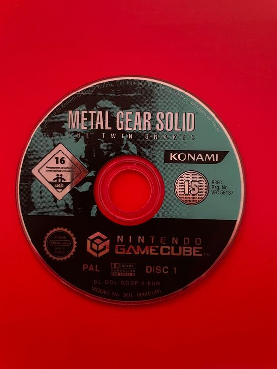 Metal Gear Solid: Twin Snakes (Gamecube) Nur 1 Disc | Kaufen auf Ricardo