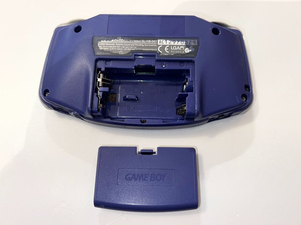 Nintendo Game Boy Advance (GBA) Konsole violett (OVP) | Kaufen auf Ricardo