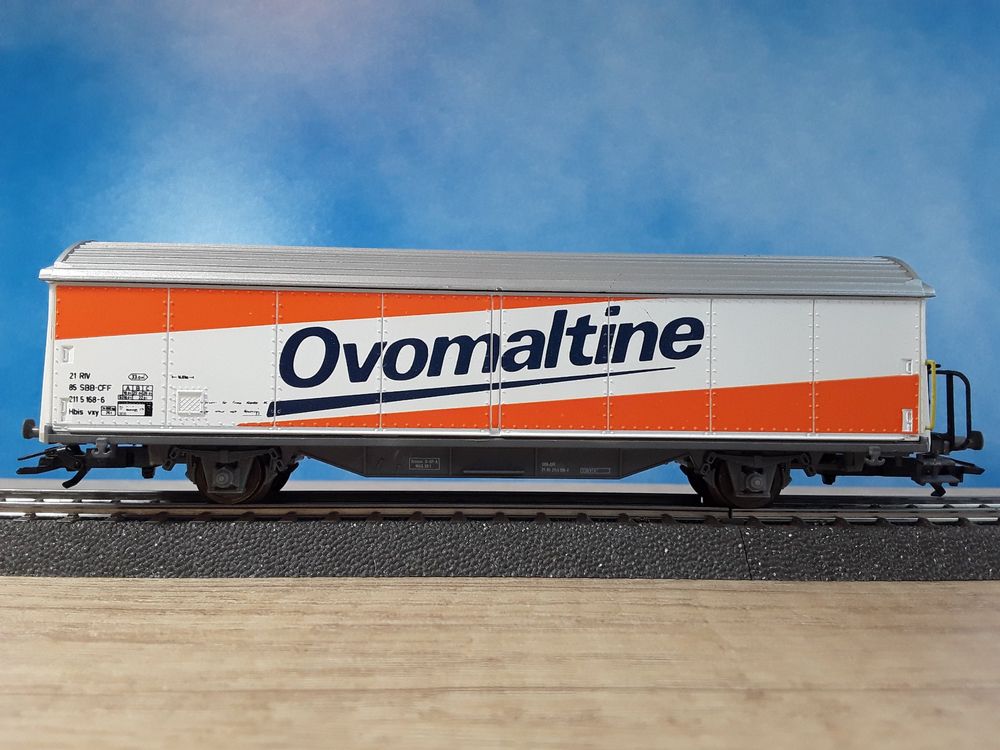 Roco _ SBB Güterwagen Schiebewandwagen OVOMALTINE _ Spur H0 (Gebraucht) in Rüti ZH für CHF 15 ...