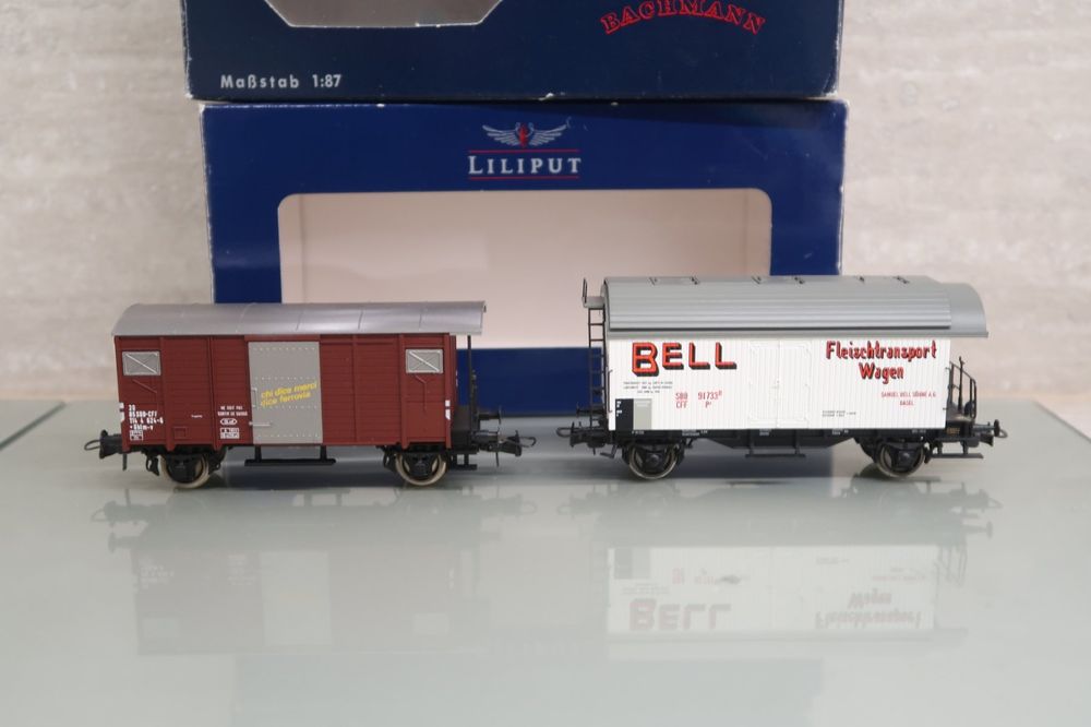 Liliput SBB Güterwagen (Gebraucht) in Dättwil AG für CHF 25 – mit Lieferung auf Ricardo kaufen