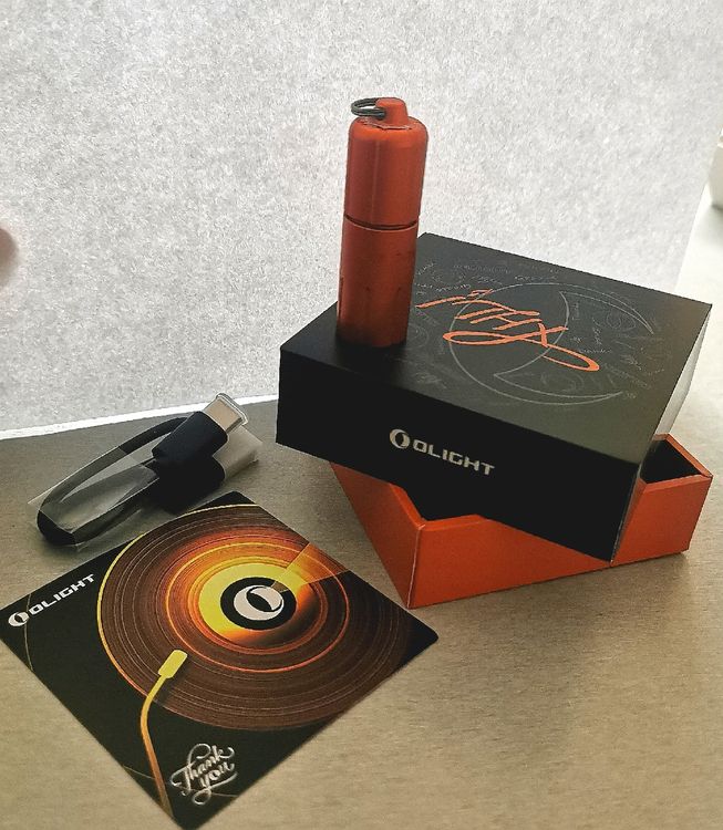 Olight i THX pumpkin Orange neu ovp | Kaufen auf Ricardo