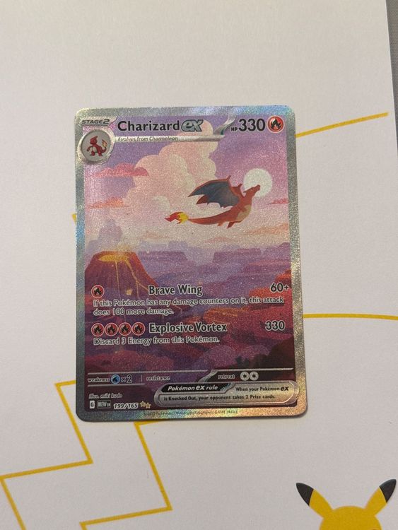 Charizard Alt Art 199/165 Pokemon 151 EN/LP | Kaufen auf Ricardo