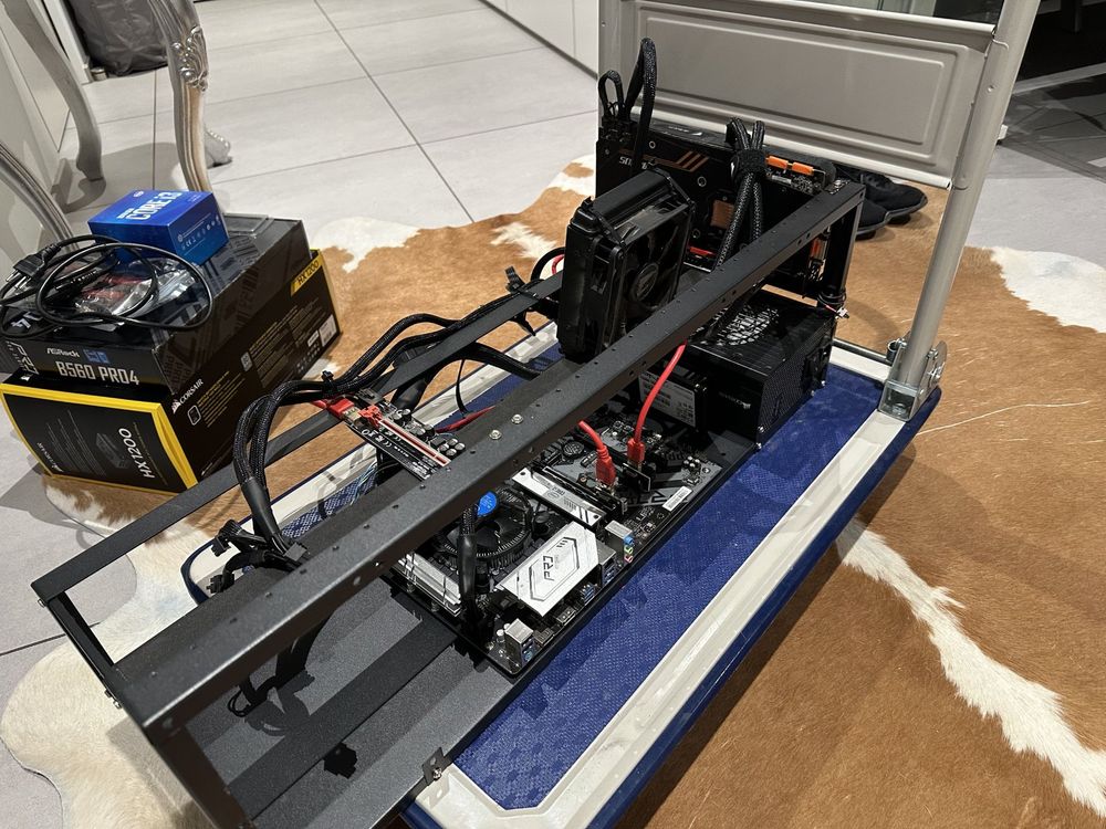 Mining Rig --> 1x GTX1080ti Watercooled 11G | Kaufen auf Ricardo