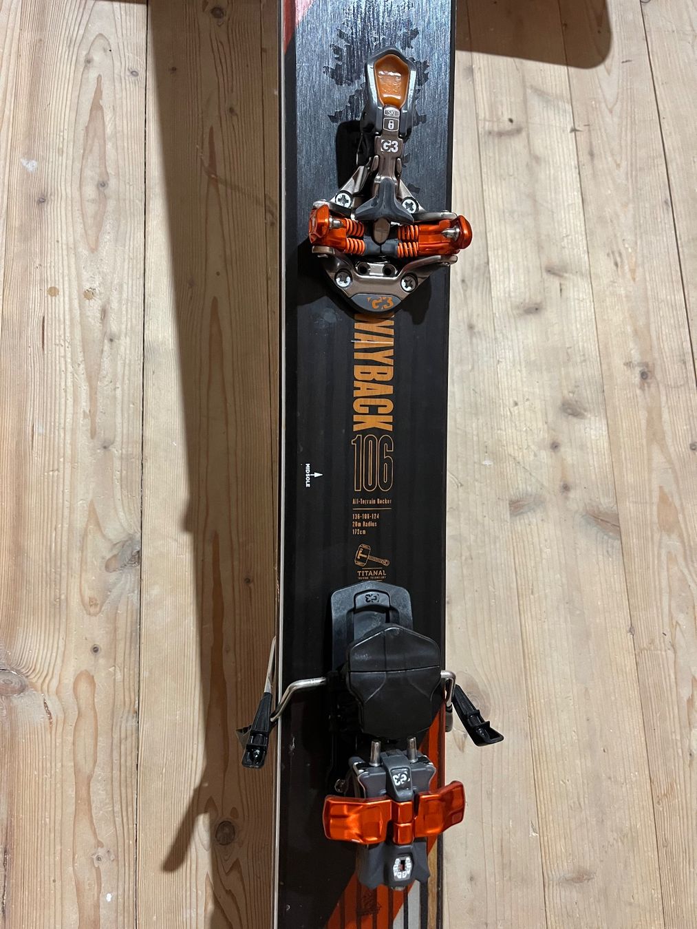 K2 Wayback 106 Tourenski mit G3 Ion 10 Bindung, 172cm (Gebraucht) in Breitenbach für CHF 480 ...