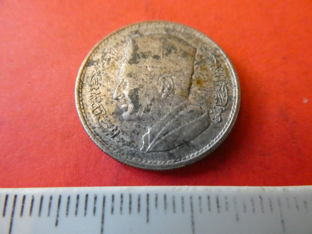 Marokko 1960, 1 Dirham - Silber (Gebraucht) in Hinterforst für CHF 2 – mit Lieferung auf Ricardo ...