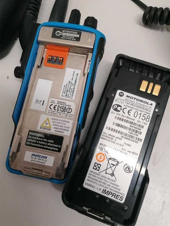 Motorola DP4401 Ex mit viel Zubehör!!! (Gebraucht) in Niederdorf für ...