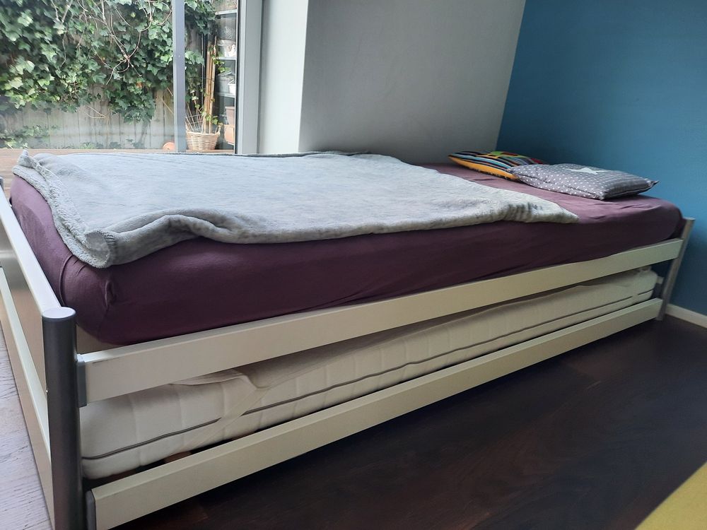 Hasena Kinderbett ausziehbar (2x (90x200)) inkl. 2 Matratzen | Kaufen ...