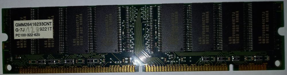 RAM HYUNDAI PC100-322-620 G-7J 128Mb (Gebraucht) in Sevelen für CHF 5 ...