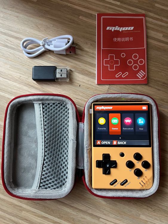 Miyoo Mini V2 Yellow mit +2000 Games + OnionOS (Neu und ...
