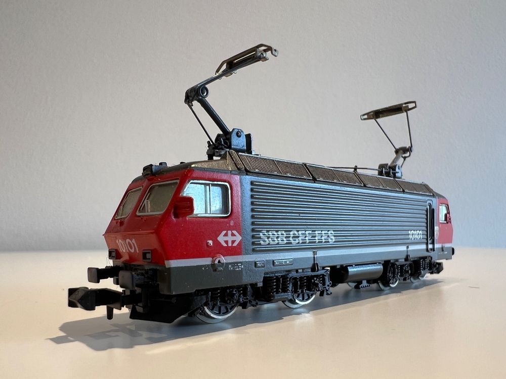 ROCO Spur N 23249 E-Lok Re 4/4 IV CFF SBB in OVP !!! (D'occasion) à ...