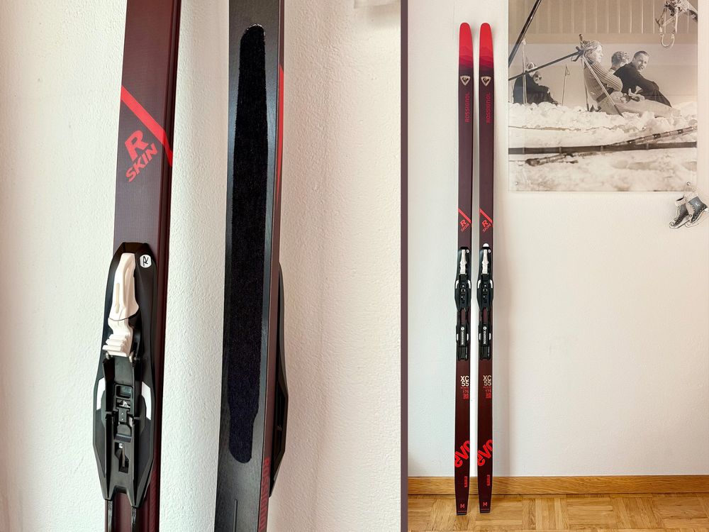 ROSSIGNOL XC 55 R-Skin Nordic Classic Ski mit Bindung 175cm (Neu ...