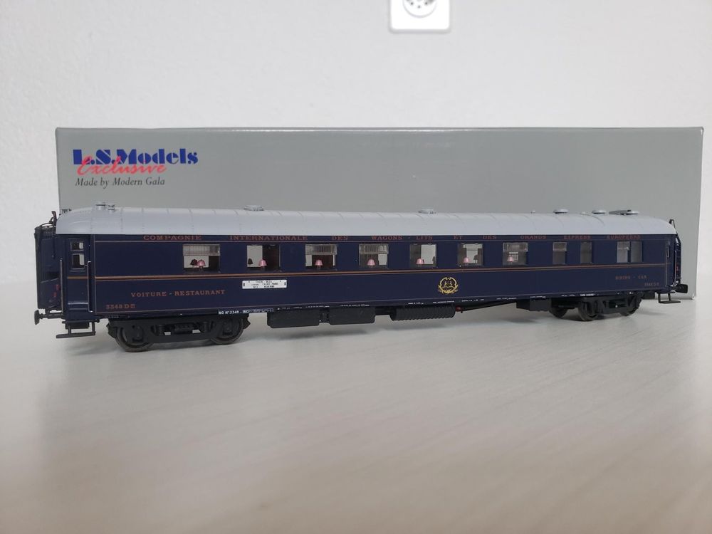 LS Models Voiture restaurant CIWL Train bleu WR 3348 | Kaufen auf Ricardo