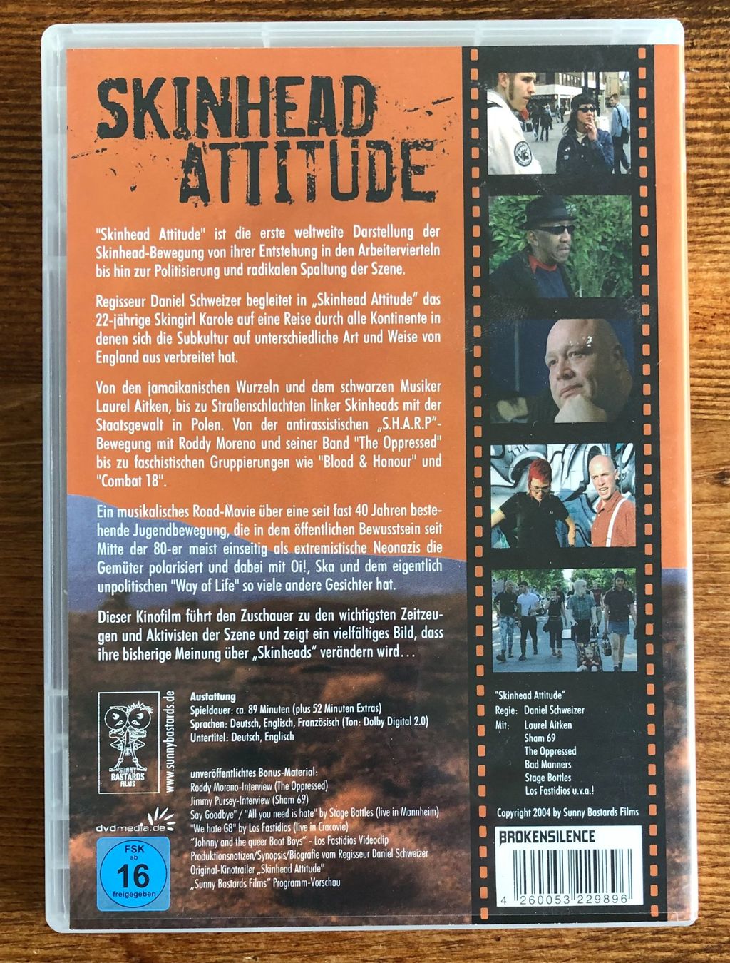 Skinhead Attitude DVD, The Oppressed, Ska, Oi!, Punk (Gebraucht) in ...