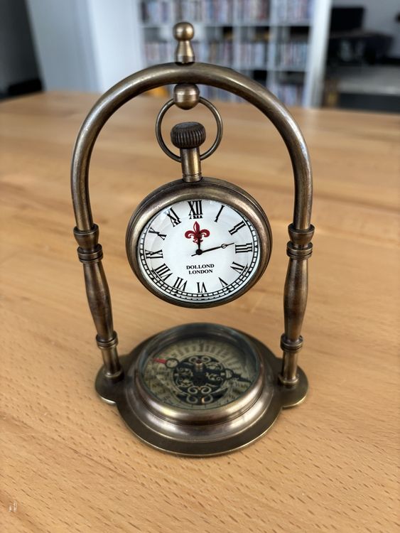Vintage Uhr mit Kompass, Messing (Gebraucht) in Niederrohrdorf für CHF 280 – mit Lieferung auf ...