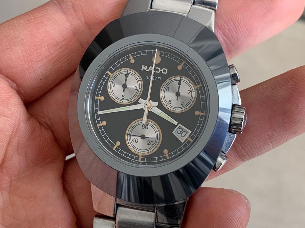 RADO DiaStar Chronograph Herrenuhr Keramik mit Box (Gebraucht) in Biel ...