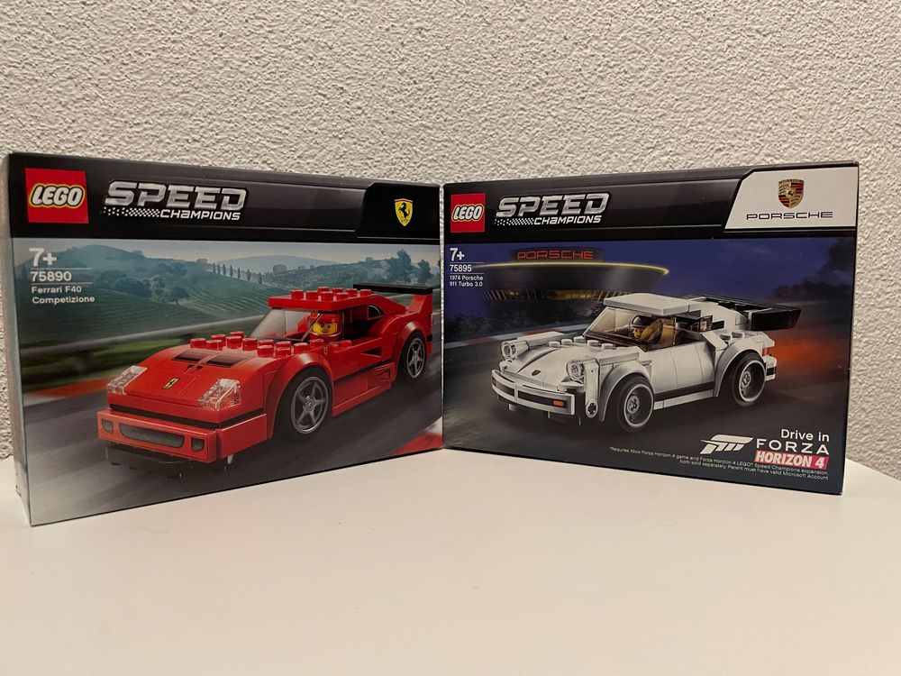 LEGO Speed Champions Porsche & Ferrari 75895 / 75890 NEU EOL | Kaufen ...