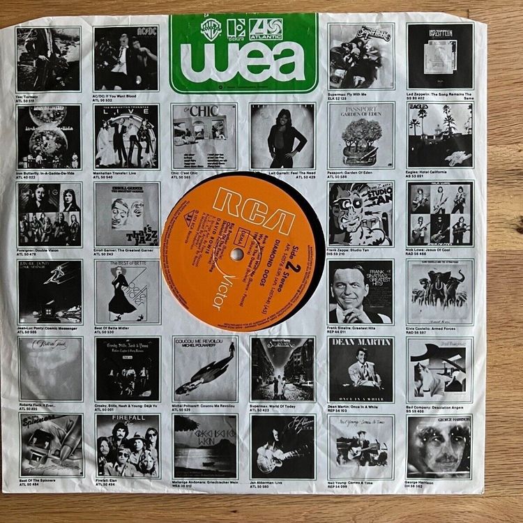 David Bowie - Diamond Dogs / 1. D-Pressing 1974 - Nice Copy (Gebraucht) in Gais für CHF 25 – mit ...