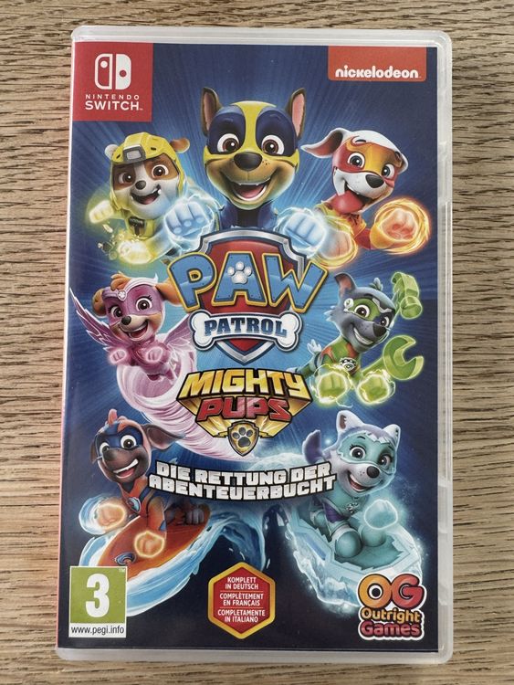 Paw Patrol Mighty Pups Nintendo Switch - Top Zustand! (Gebraucht) in ...