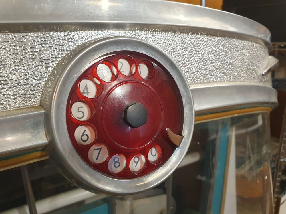 Tonomat Automaten Jukebox Musikbox Teleramic 200 - 50er Jahr (Defekt ...