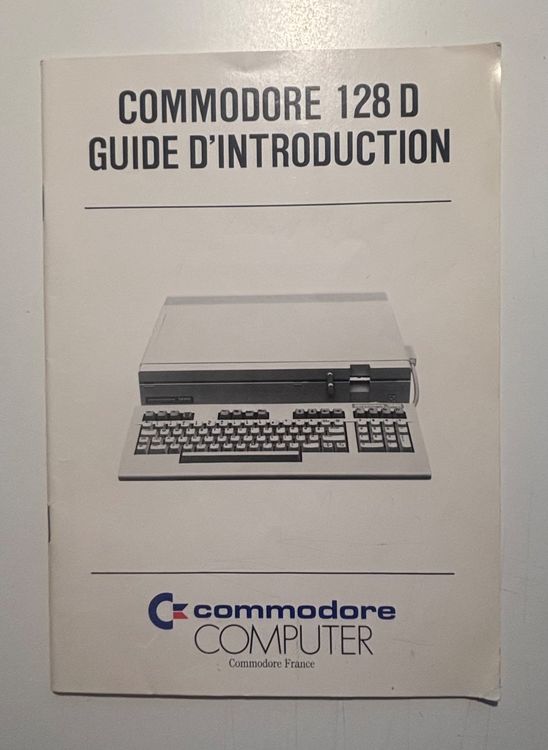 Commodore 128D - Guide d'introduction 1985 | Kaufen auf Ricardo