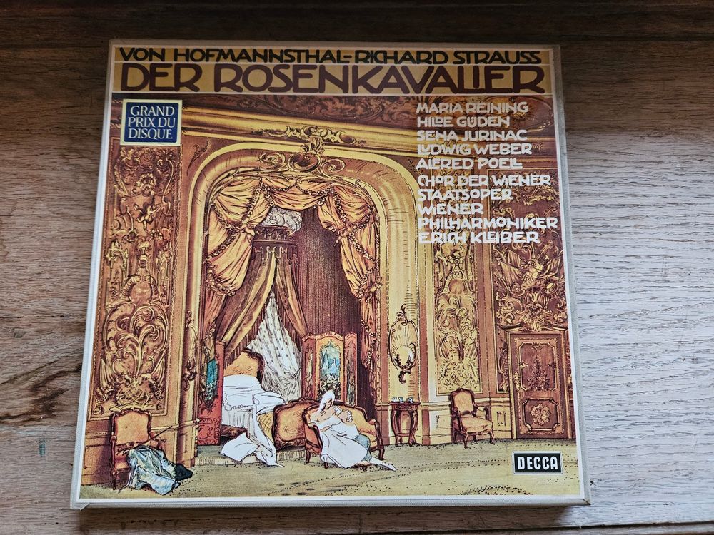 LP Box Richard Strauss, der Rosenkavalier, mit Textbeilage (Gebraucht ...