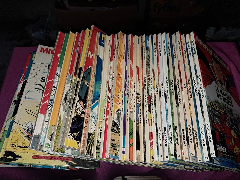 Collection Michel vaillant du 1 au 56 ( manque 21 bd ) (D'occasion) à ...