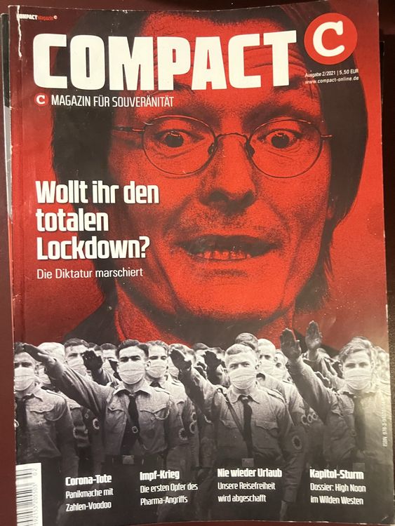 Compact Magazin: Lockdown-Debatte - Top Zustand! 49 Zeichen (Gebraucht ...