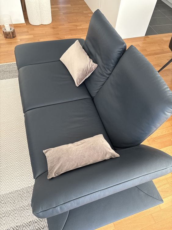 Elegantes Hffner Sofa Leder Ebenbild