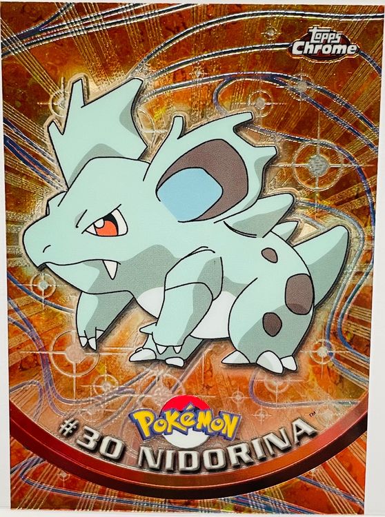 topps Chrome - Pokémon Series 1 - #30 Nidorina (Neu (gemäss Beschreibung)) in Reinach BL für CHF ...