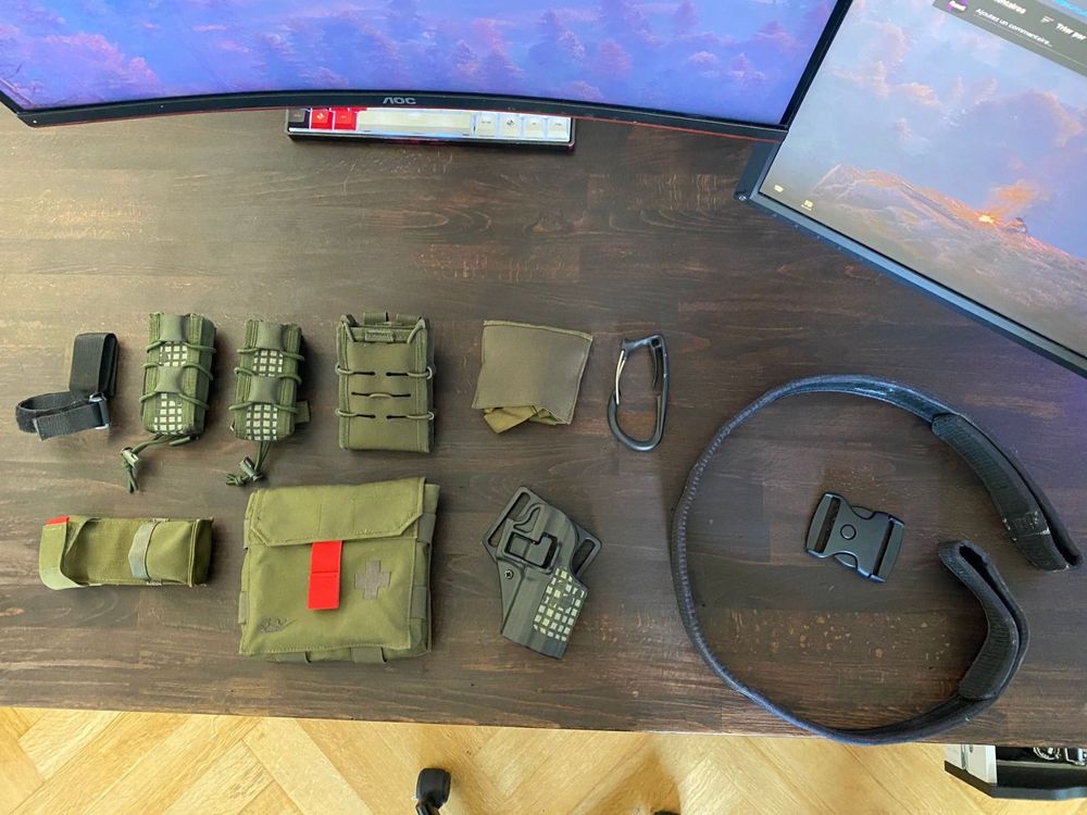 Tactical Belt / Shooting Range Belt / P220 + STGW90 / AAD10 (Gebraucht ...