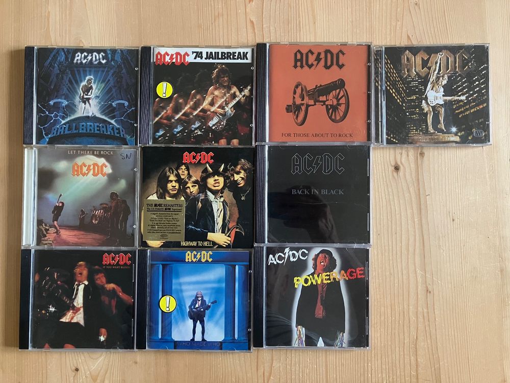 AC/DC CDs (Gebraucht) in Solothurn für CHF 10 – mit Lieferung auf ...