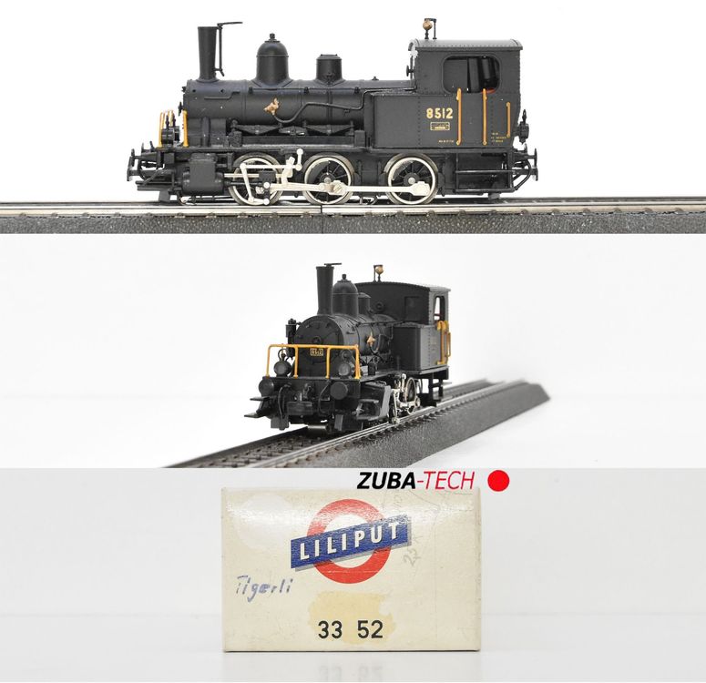 Liliput 3351 Dampflok E 3/3 Tigerli H0 GS Analog mit OVP (Gebraucht) in ...