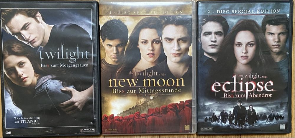 Twilight DVD‘s (Gebraucht) in Zürich für CHF 5 – mit Lieferung auf ...
