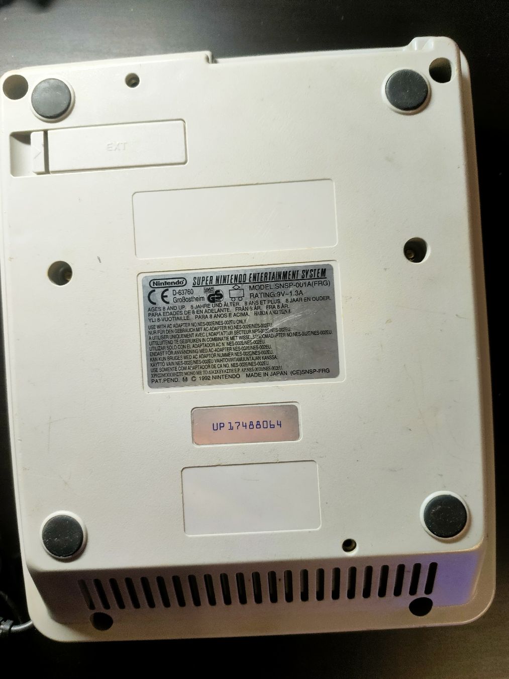 Super Nintendo SNES Konsole | 1 Controller | Netzteil (Gebraucht) in ...