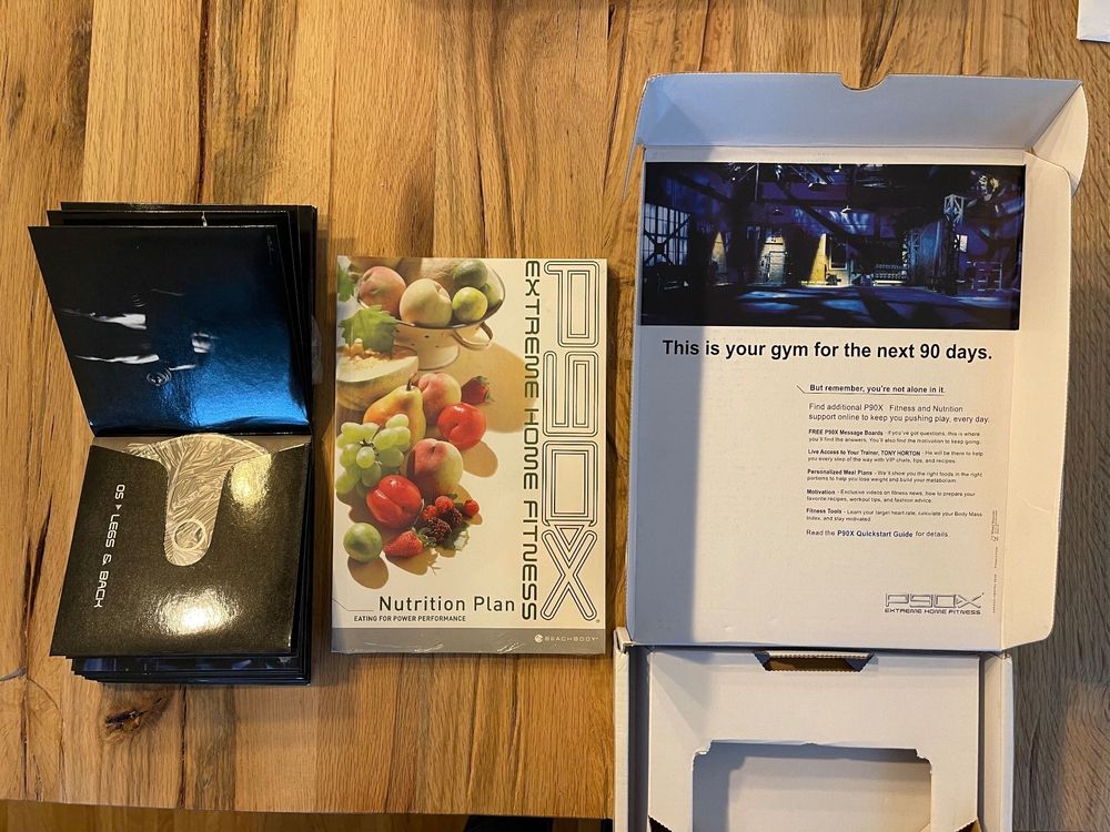 P90X Trainingsprogramm (CDs, Ernährungsbuch) | Kaufen auf Ricardo