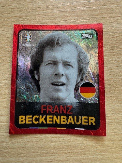 Topps Euro 2024 Sticker LEG 9 FRANZ BECKENBAUER (Gebraucht) in Eschenbach SG für CHF 5 – mit ...