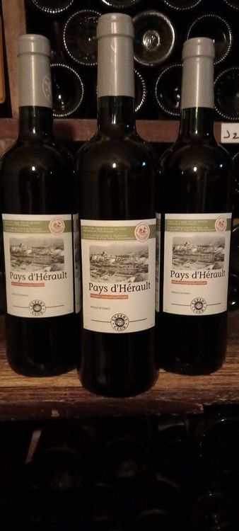 Lot de 3 vin du sud de la france pays d'herault | Kaufen auf Ricardo