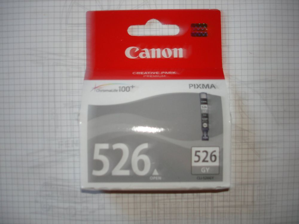 Canon Patrone 526 GY Grau - NEU & Originalverpackt! (Neu und ...