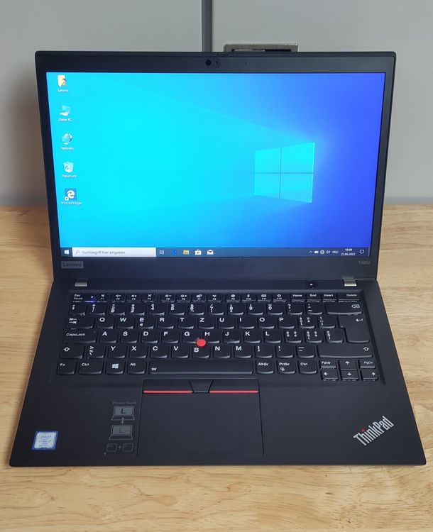 Lenovo Thinkpad T490s Touchscreen/ i7-8665/ 16GB/512SSD/W11 (Gebraucht ...