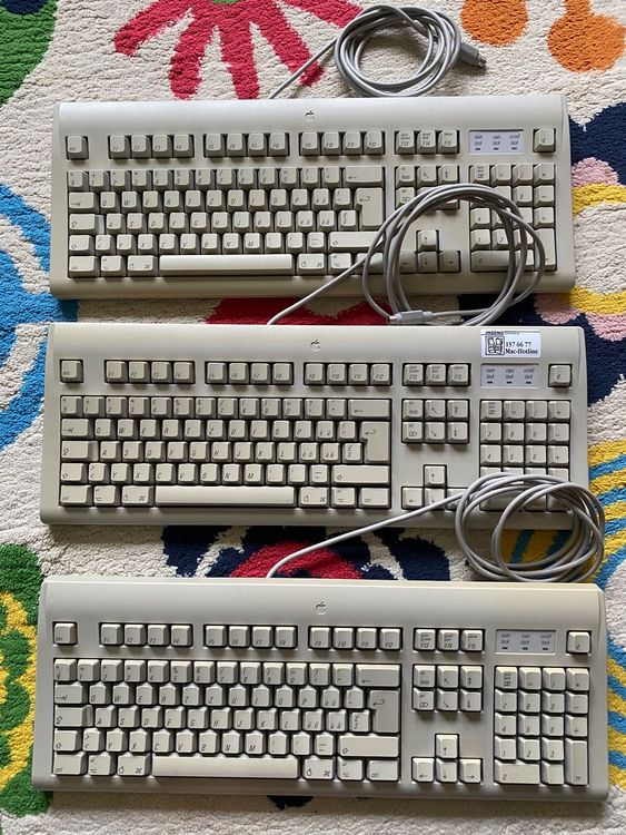 3x AppleDesign ADB Keyboard M2980 | Kaufen auf Ricardo