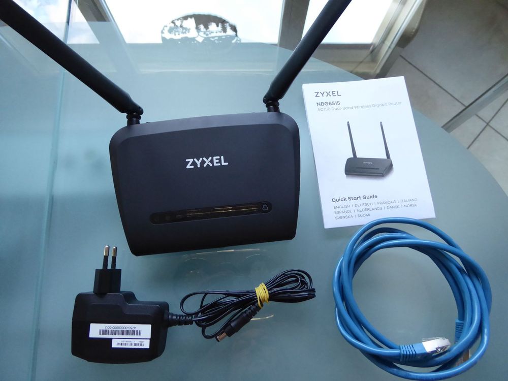 ZYXEL NBG6515 Router (gebraucht) (Gebraucht) in Mettmenstetten für CHF ...